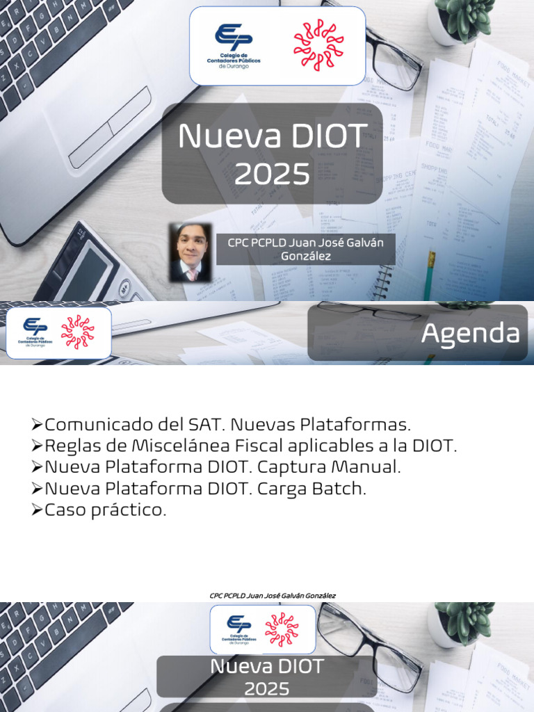 Nueva DIOT 2025: Guía de Uso y Reglas | PDF
