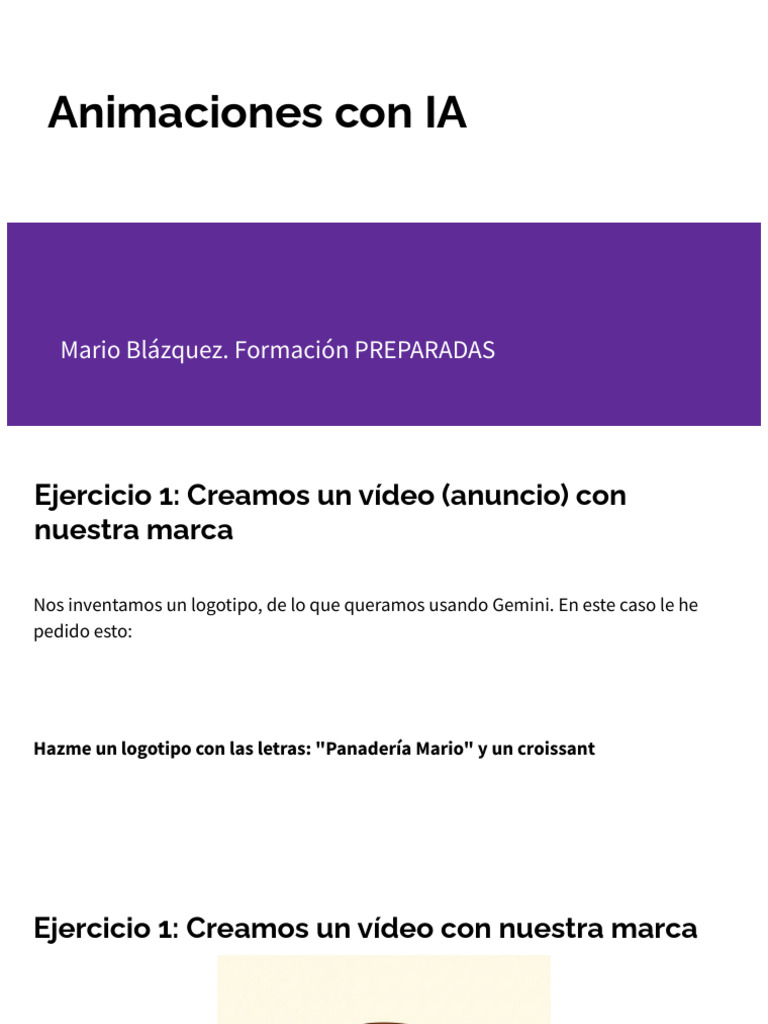 Animaciones de Marca con IA | PDF