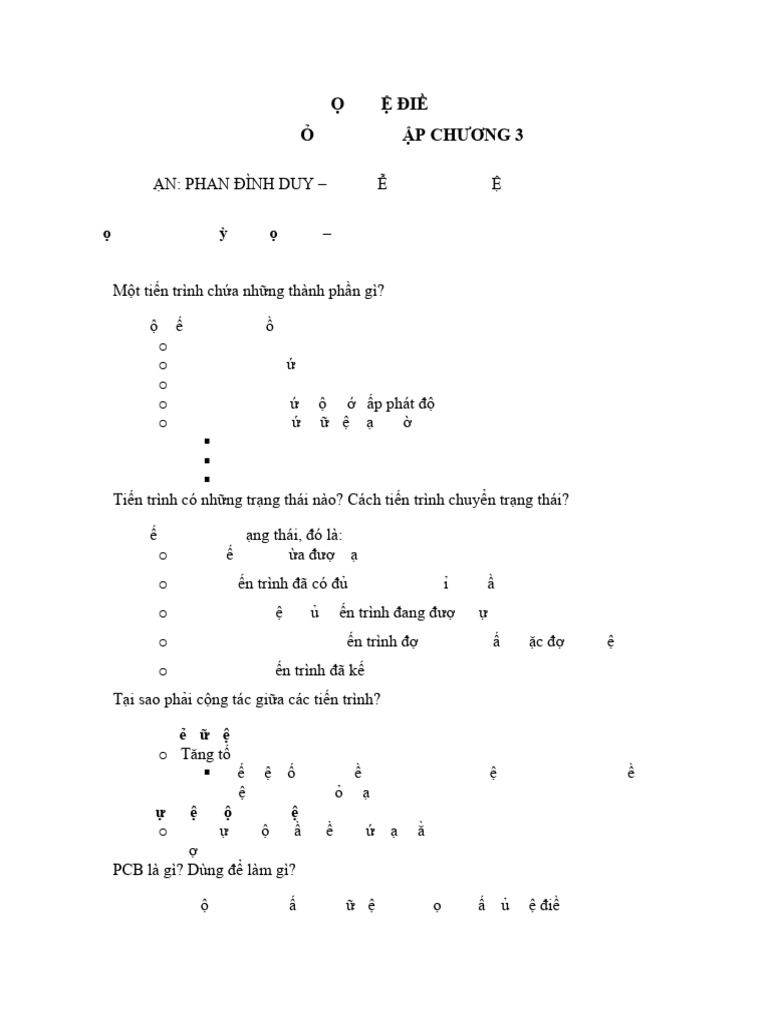 Bai tap chuong 3 HDH - KhongHuynhNgocHan_23520427 | PDF