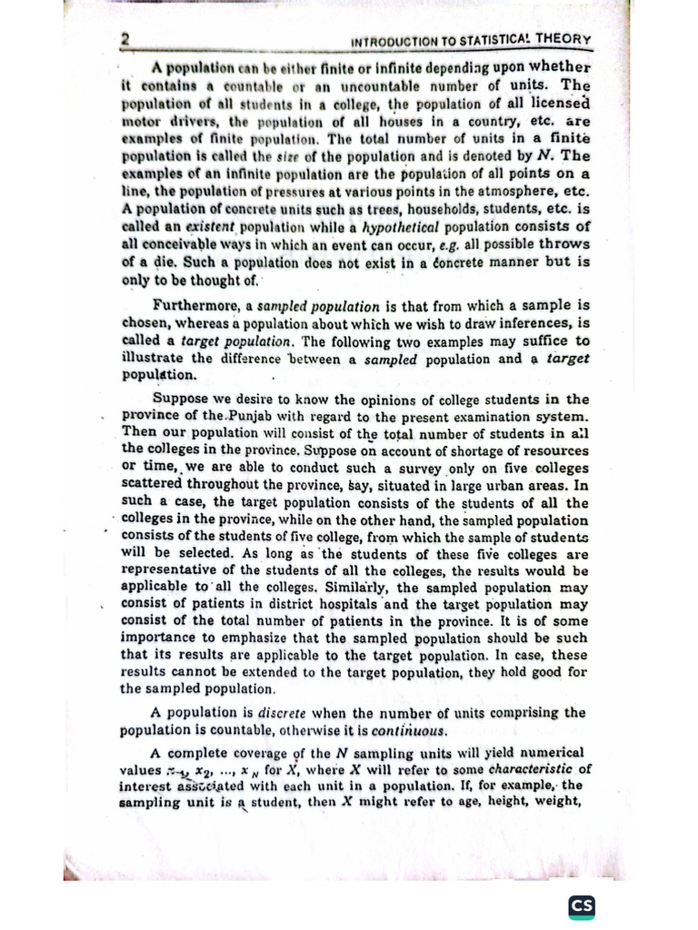 Statistical Inference Pdf