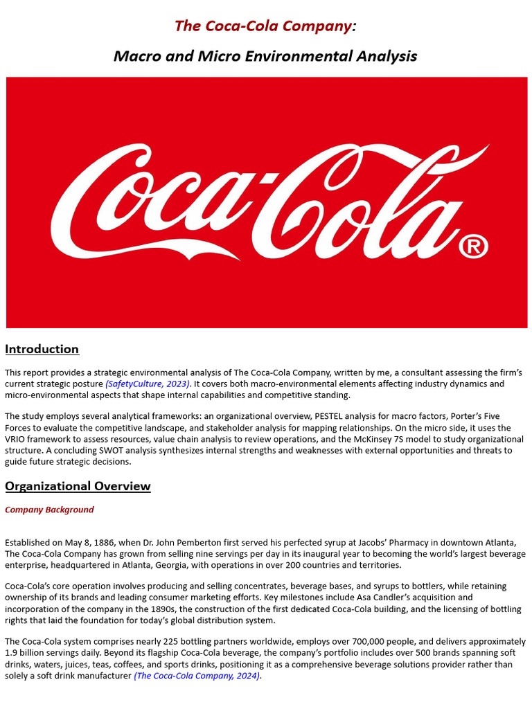 Offical Assignment | PDF | Brand | Coca Cola