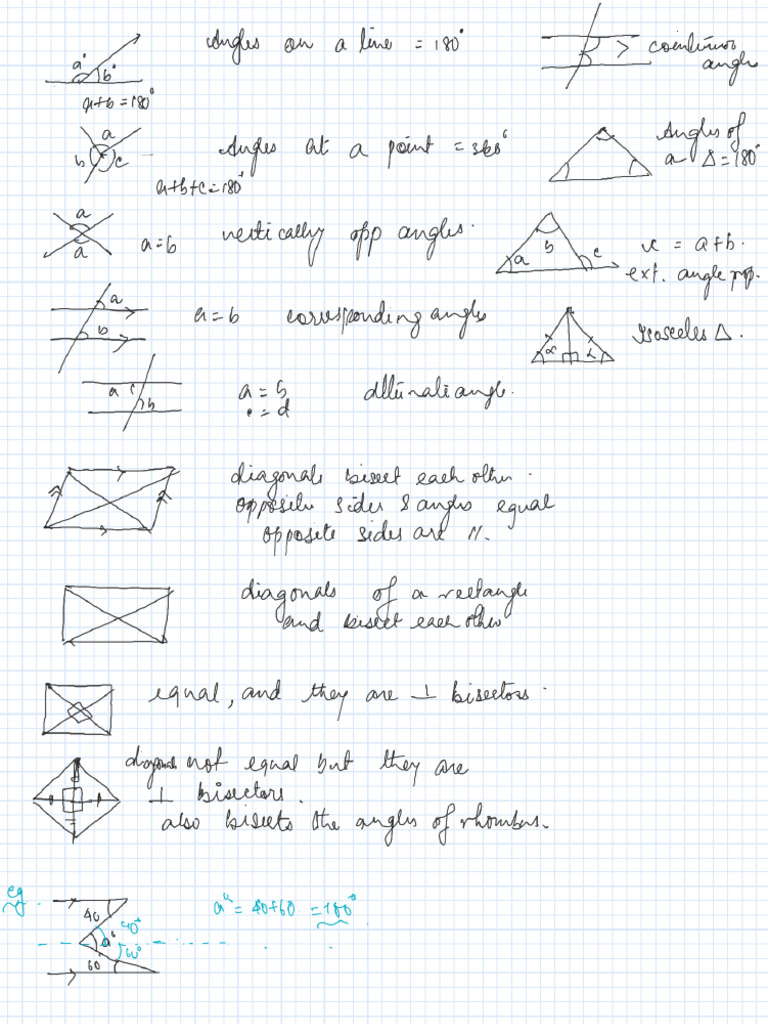 Deductive Geometry IB | PDF