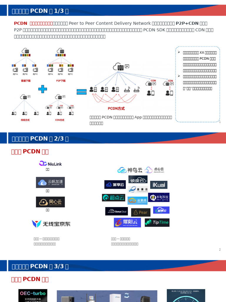 PCDN全省宣贯材料提纲V3.1 -pcdn判断方法部分 | PDF