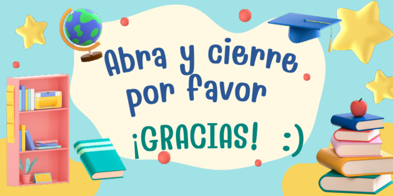 Blue Welcome To School Library Banner | PDF