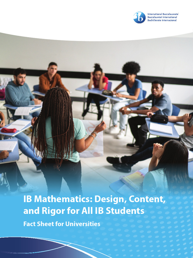 IB Mathematics Courses Overview for Universities | PDF | Mathematics ...
