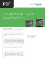 SCHNEIDER SCADAPack474 | PDF | Programmable Logic Controller | Computing