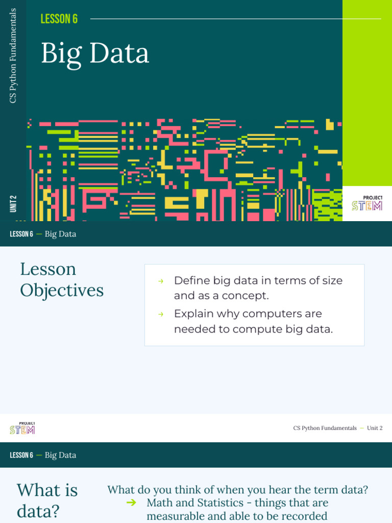 ProjectStem_2.6 | PDF | Byte | Big Data