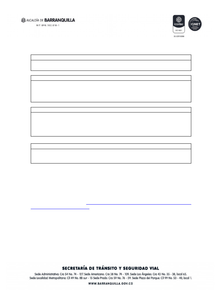 Formato Devolución Títulos. | PDF