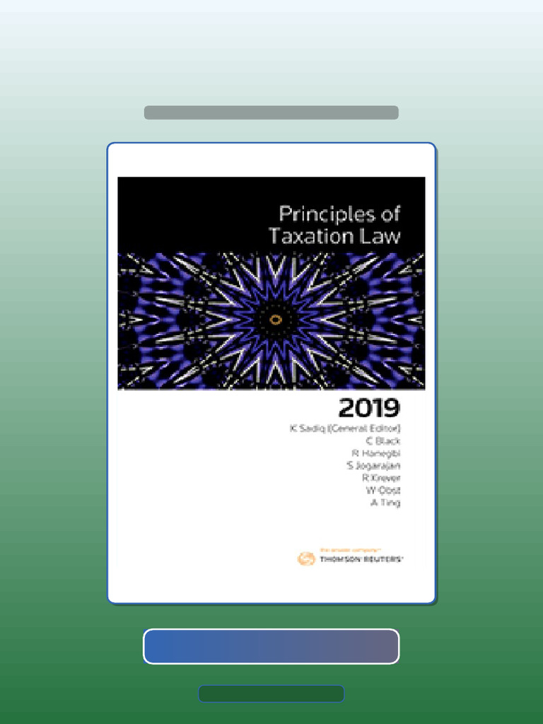 Ultimate Bundle Principles of Taxation Law 2019 Edition eBook and ...