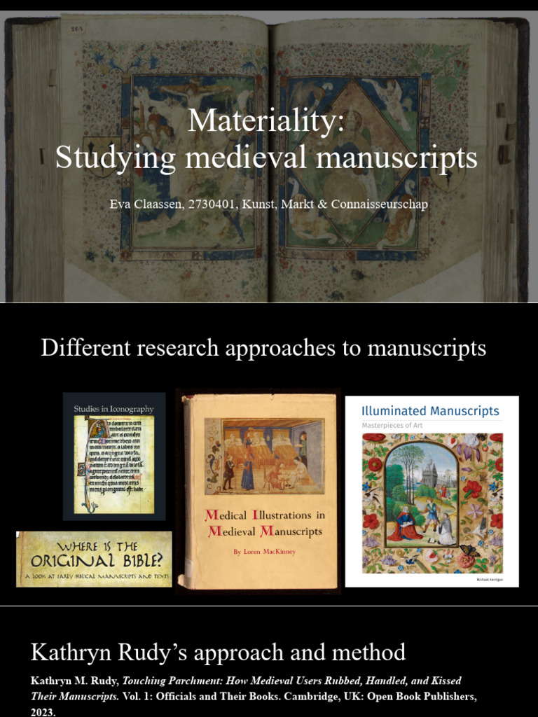 Medieval Manuscripts | PDF