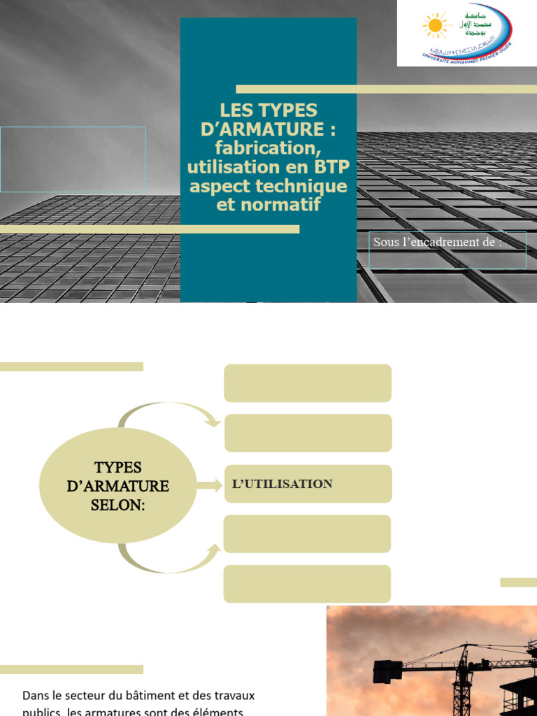 Types d'armatures en BTP : fabrication et normes | PDF | Acier | Acier ...
