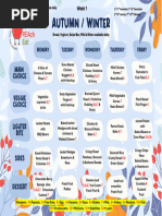 Chartwells School Menu 2025/26 | PDF | Salad | Gravy