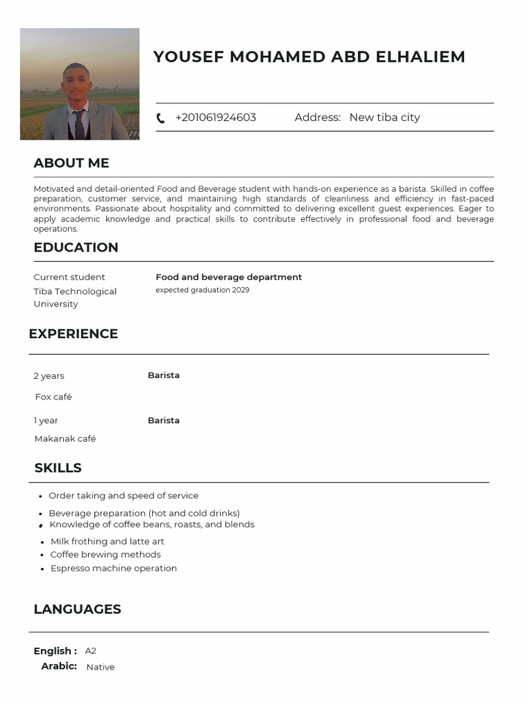 Youssef Mohamed Resume | PDF