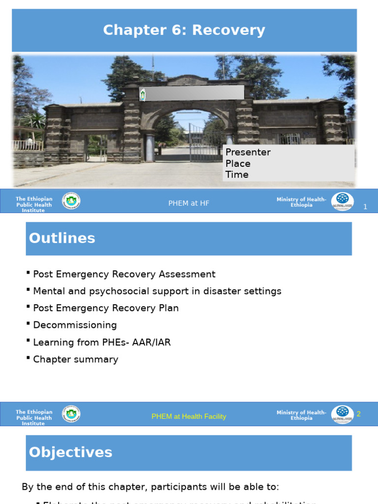 Chapter 6 Recovery and Rehabilitation | PDF | Psychosocial ...