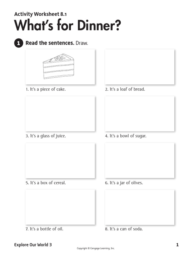 EOW2e AmE L3 StudentWorksheets Worksheet 8 1 | PDF