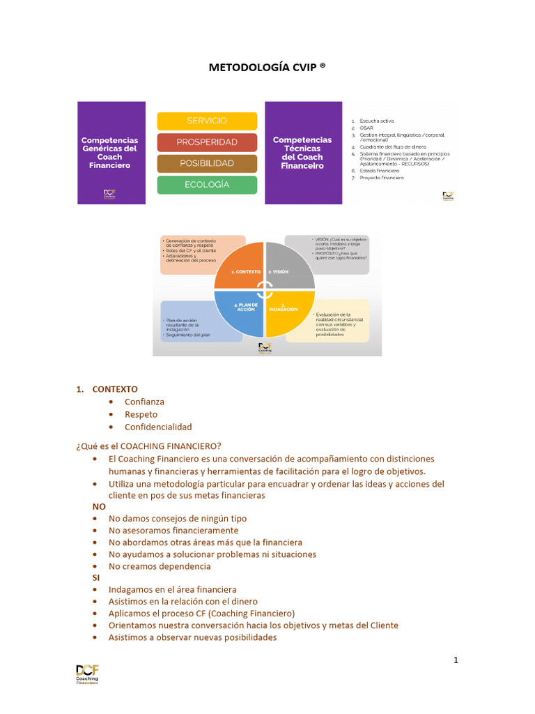 Metodología CVIP-1 | PDF | Planificación estratégica