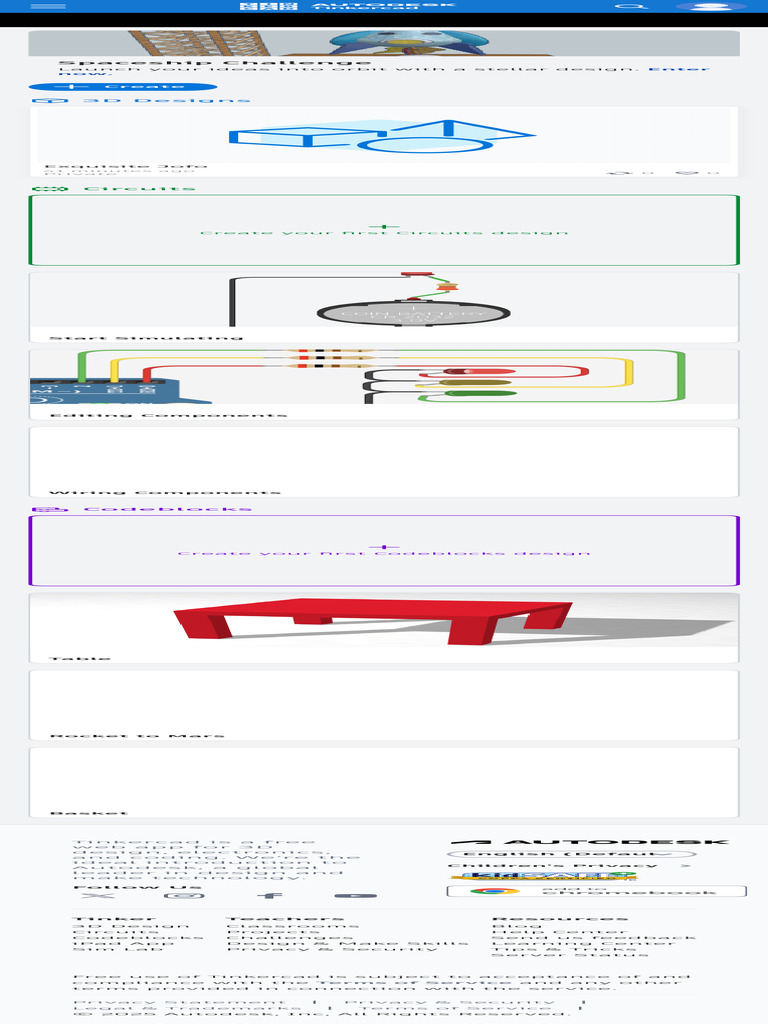 Dashboard - Tinkercad 2 | PDF