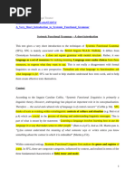 Halliday's Three Metafunctions Explained | PDF | Grammar | Language ...