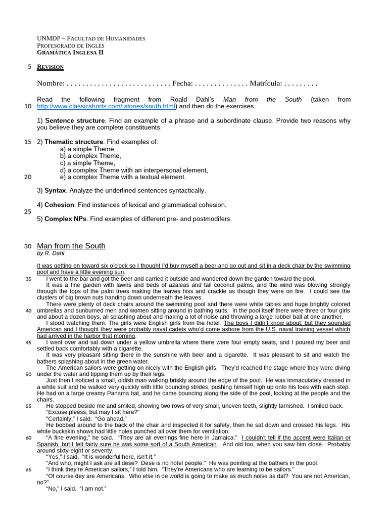 G2 Wk9 Revision | PDF | Syntax | Phrase