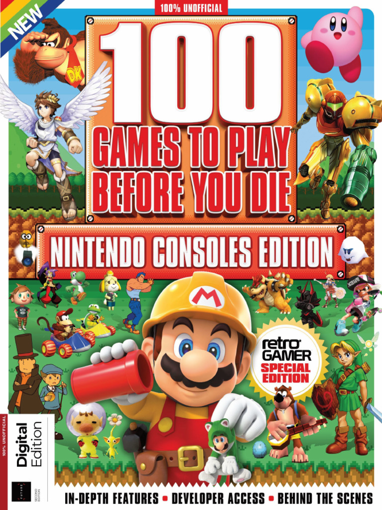 100 Nintendo Games To Play Before You Die (2021) | PDF