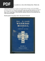 Altar Server's Dictionary Guide | PDF | Eucharist | Rituals