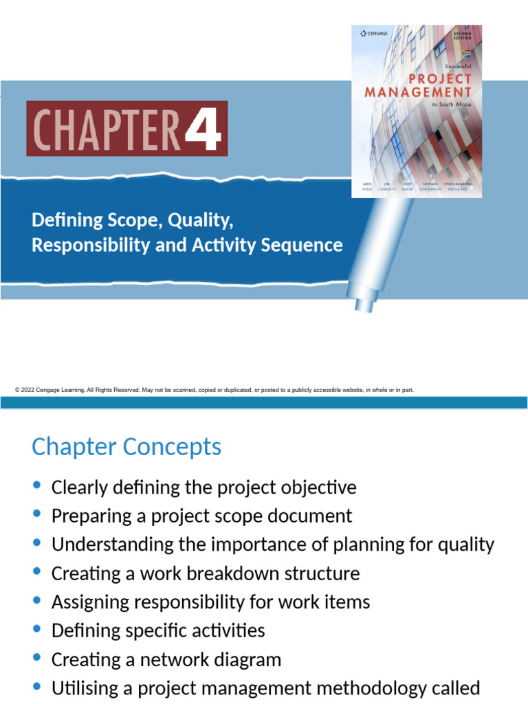 SuccProjMgmt 2e Ch04 PowerPoint | PDF | Systems Engineering | Computing