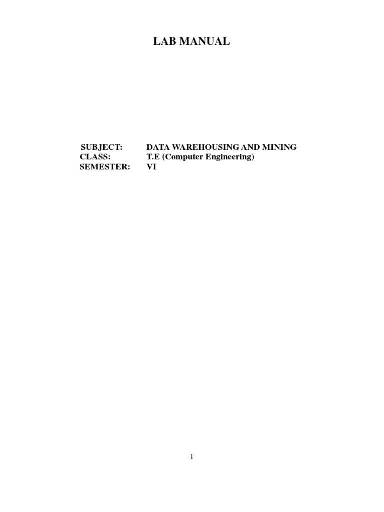 DWM | PDF | Statistical Classification | Cluster Analysis