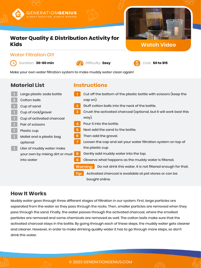 Water Filtration Diy en | PDF