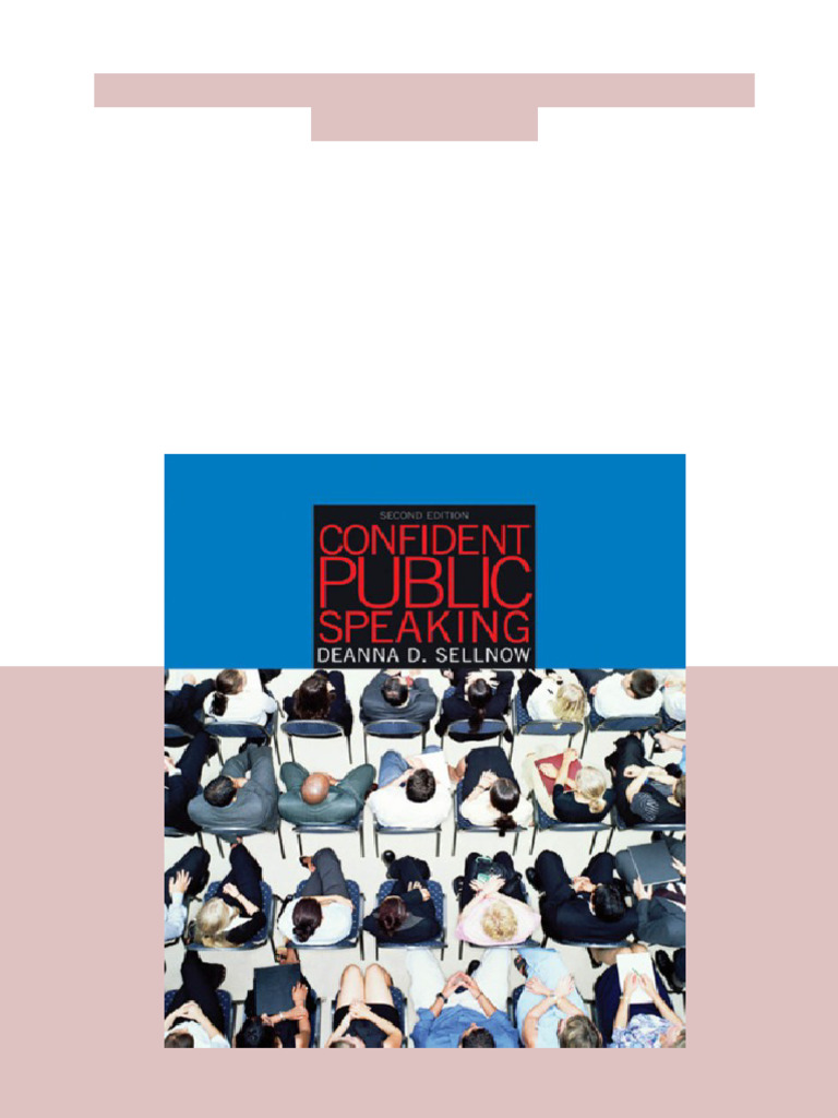 50089 | PDF | Communication | Public Speaking