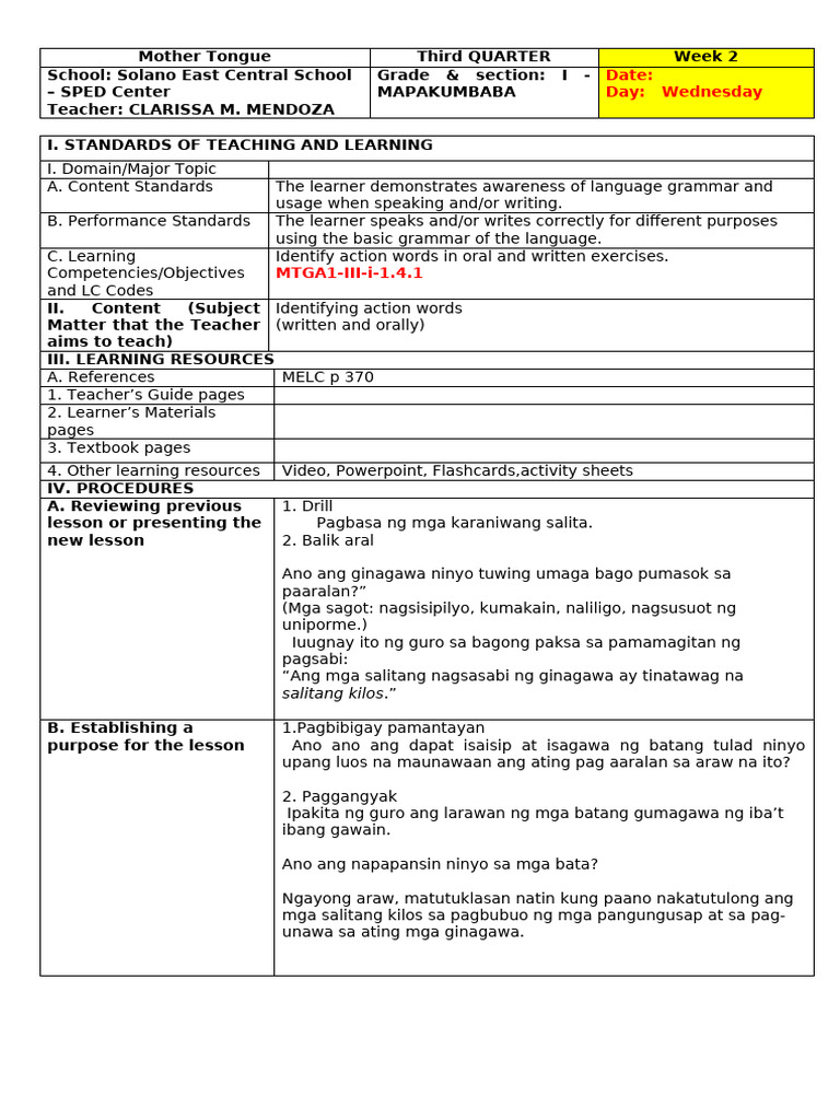 Reflection DLL Quarter 3 | PDF