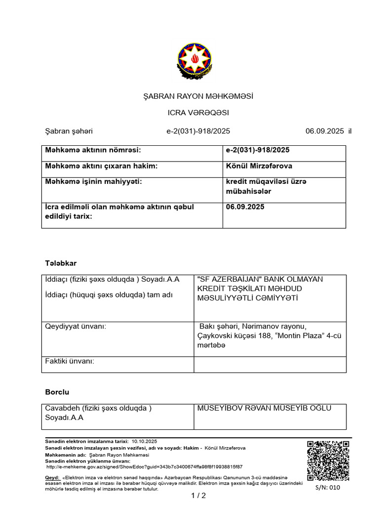 İcra - Vərəqəsi - 2025-10-22T095950.059 | PDF