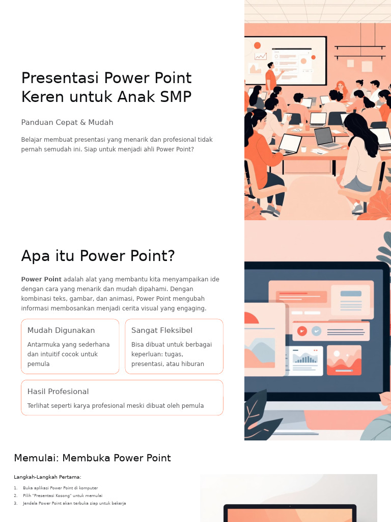 Presentasi Power Point Keren Untuk Anak SMP | PDF