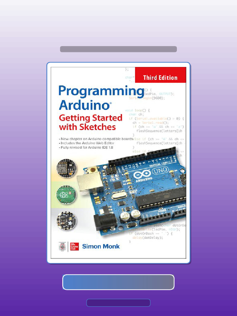 Exam Prep Testbank Programming Arduino Getting Started With Sketches Third Edition Comprehensive
