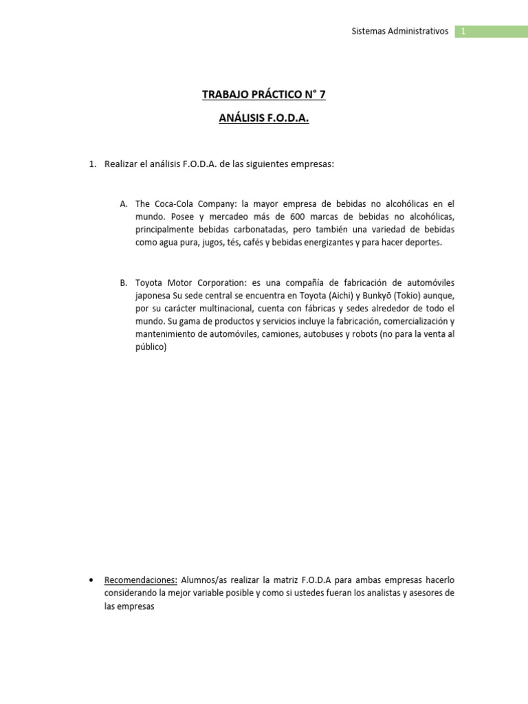 TP - Analisis Foda | PDF