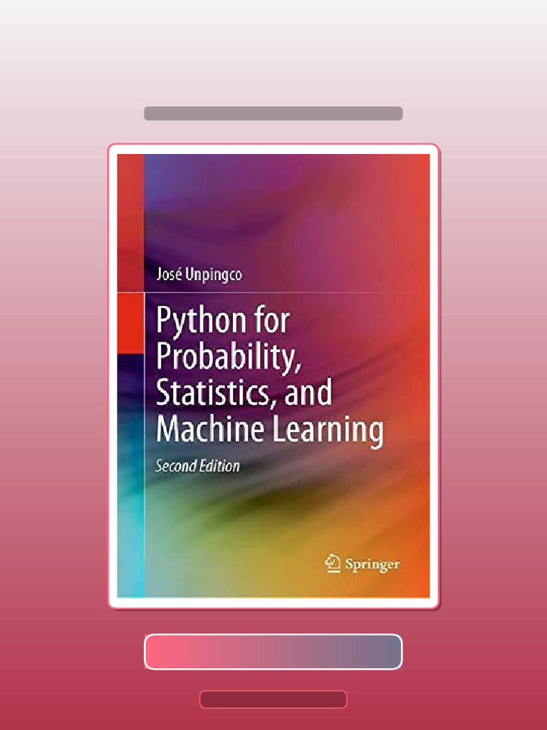 Ultimate Bundle Python For Probability Statistics and Machine Learning ...