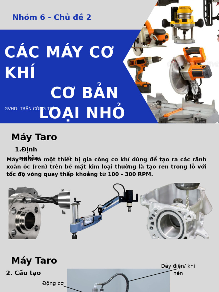 Taro Ren With Machinery | PDF