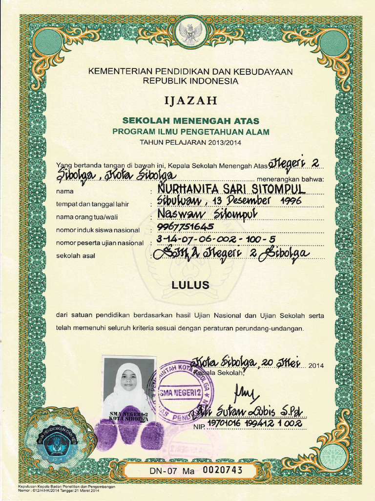 IJAZAH | PDF