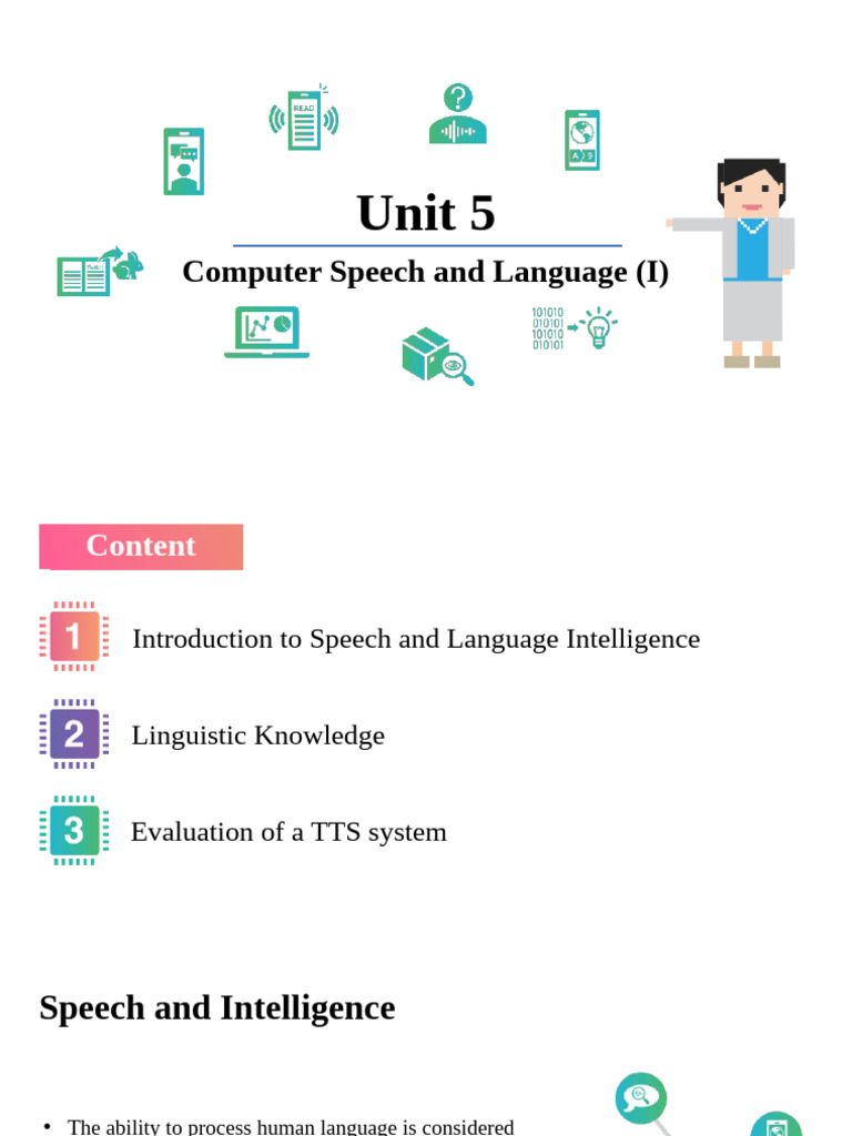 Booklet 1 Unit 5 English | PDF | Speech Synthesis | Linguistics