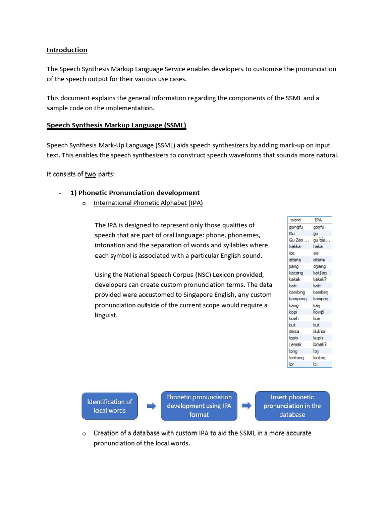 Speech Synthesis Markup Language SSML Module | PDF | Speech Synthesis | Human Voice