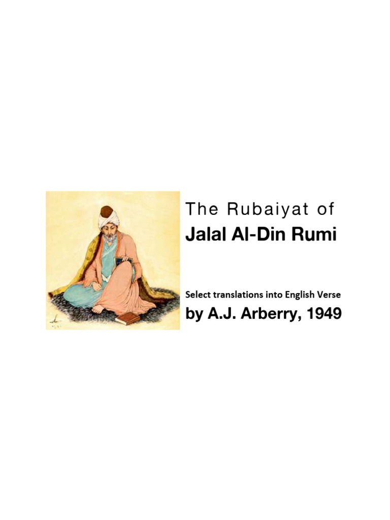 Rumi's Rubaiyat: Selected English Verses | PDF | Thou