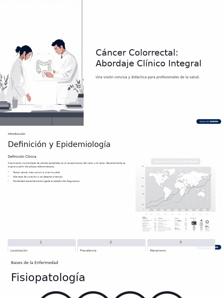 Cancer Colorrectal Abordaje Clinico Integral | PDF | Cáncer colonrectal ...