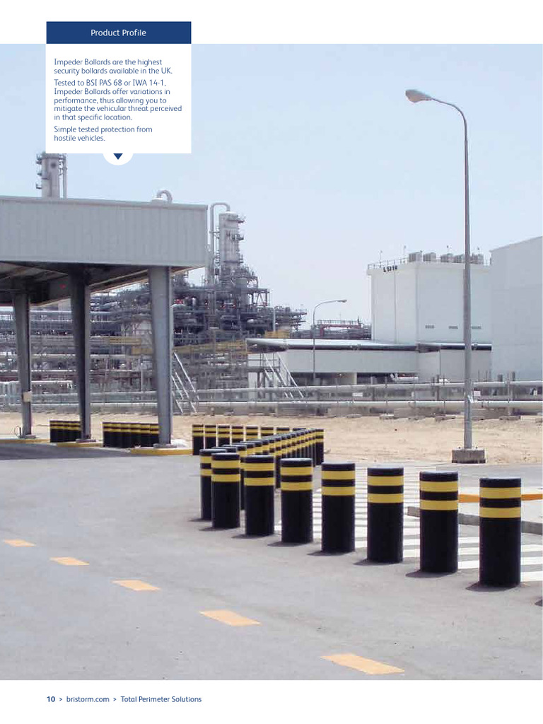 High-Security Impeder Bollards UK | PDF