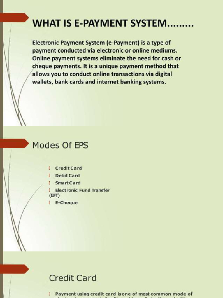 E Payment | PDF
