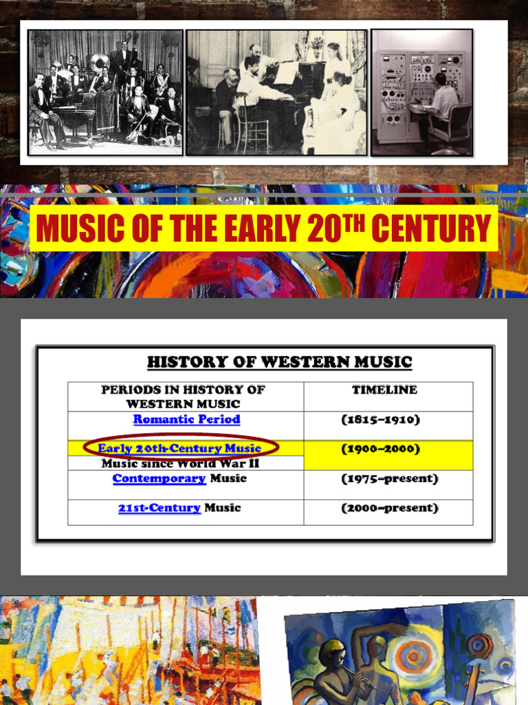 Early 20th Century Music Movements | PDF | Expressionism | Musical ...