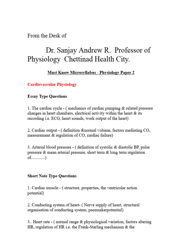 Paper 2 Crns | PDF | Heart | Blood Pressure