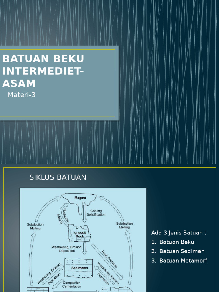 Batuan Beku Intermediet-Asammmmmmmmmm | PDF