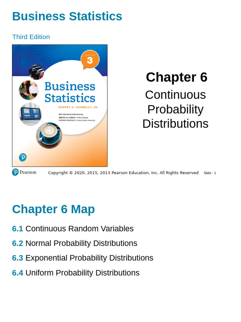 Dbs3e PPT Accessible Ch06 | PDF | Probability Distribution | Standard Score
