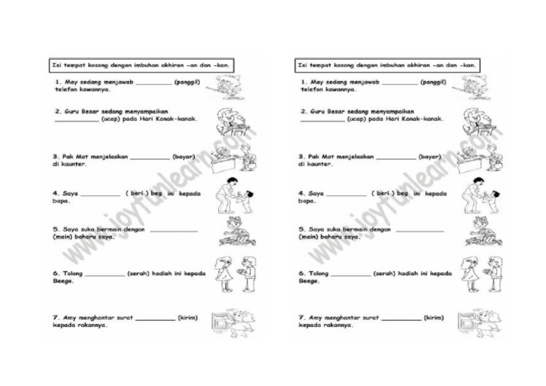 Imbuhan Akhiran | PDF