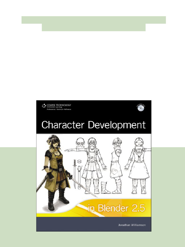 Character Development in Blender 2 5 1st Edition Jonathan Williamson ...