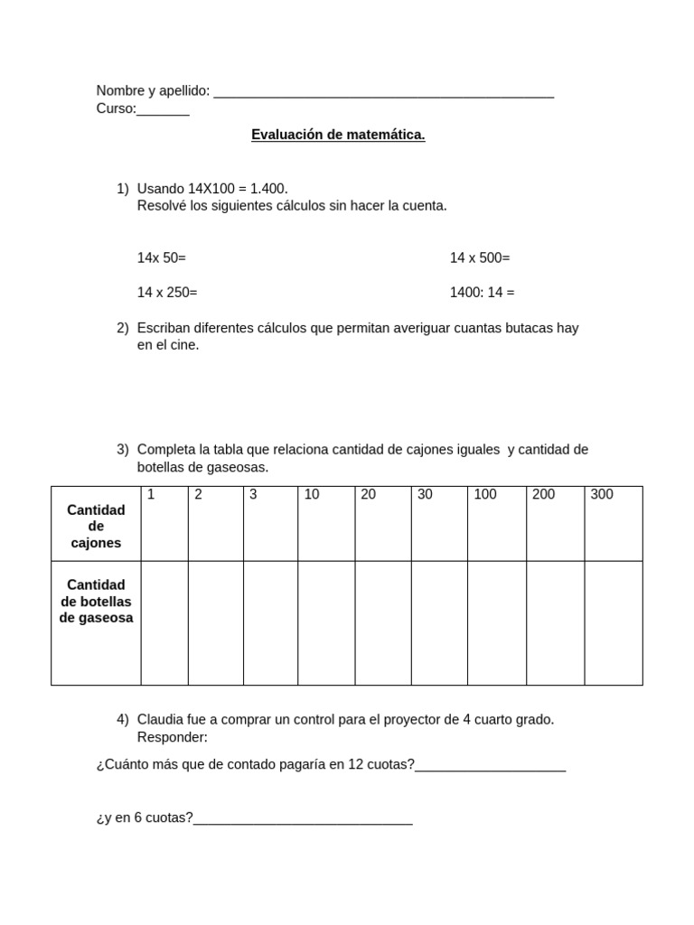 Nombre y Apellido | PDF